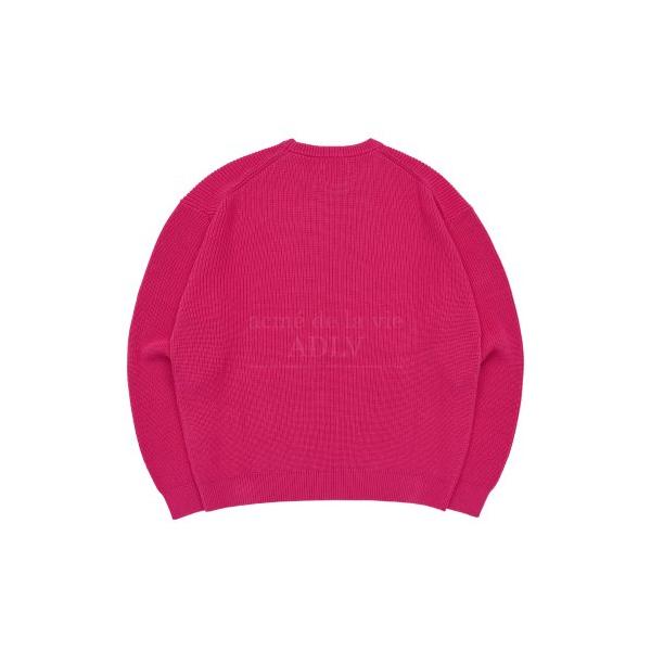 アクメドラビ(acme' de la vi) ADLV SPORTY PRINTING KNIT PINK – UNDERSTUDY CLUB