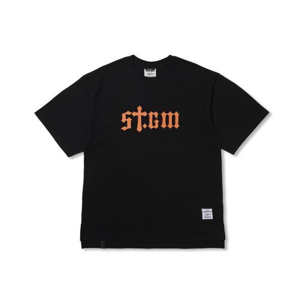 STIGMA(スティグマ) STGM Logo Oversized Short Sleeves T-Shirts Black ...